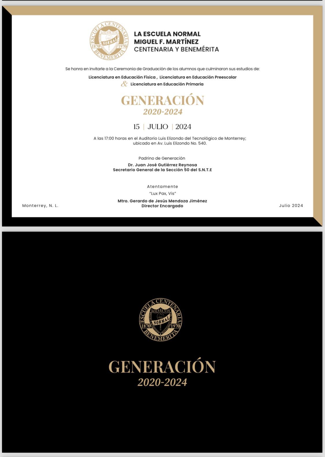 Graduación Generación 2020 – 2024 – mfm